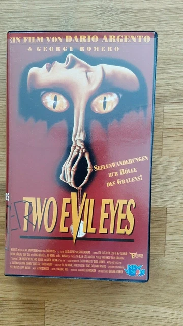 TWO EVIL EYES (Dario Argento George Romero Poe Rare German Promo VHS Video 1991) EUR 7,00 ...
