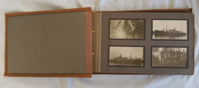 AUSTRALIAN WW1 & post WW1 photo album. Voyage home, outback photos ...