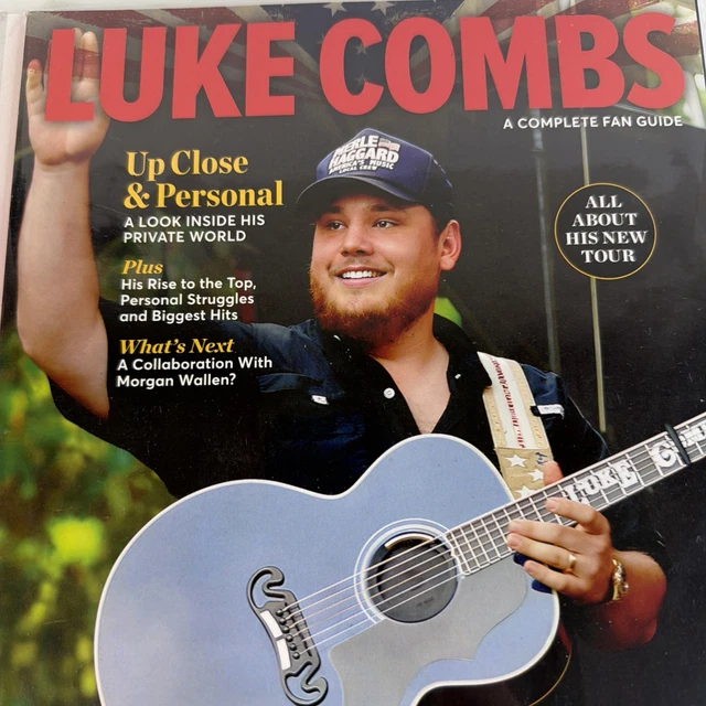 LUKE COMBS A Complete Fan Guide Magazine Up Close Personal 2024 £8.97 ...