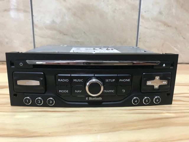 AUTORADIO PEUGEOT TEPEE Expert Fiat Gps Navigazione Radio Navi Sat Nav ...