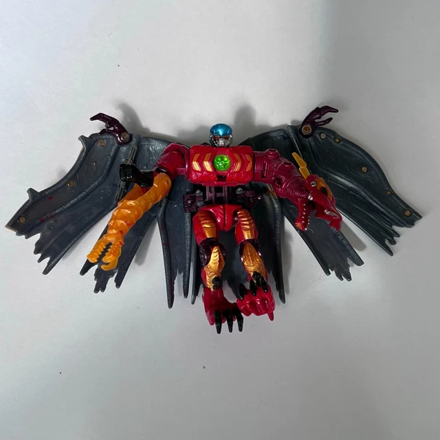 TRANSFORMERS BEAST MACHINES Vehicon Leader Megatron Dragon 1999 Hasbro ...