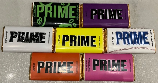 PRIME HYDRATION CHOCOLATE Bar All Flavours Rare £3.99 - PicClick UK