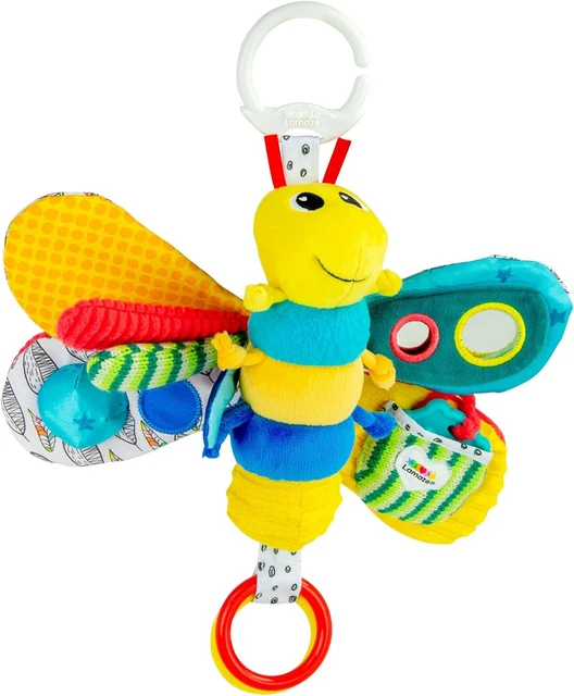 FREDDIE THE FIREFLY - Clip on Pram and Pushchair Newborn Baby Toy ...