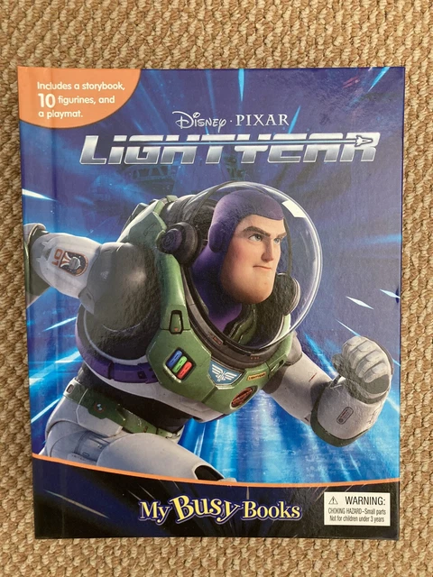 MY BUSY BOOK Disney Pixar Lightyear Buzz Lightyear Playmat 10 Figures ...