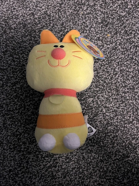 HEY DUGGEE TALKING Enid The Cat 8" Soft Toy Plush Figure Sound Official ...