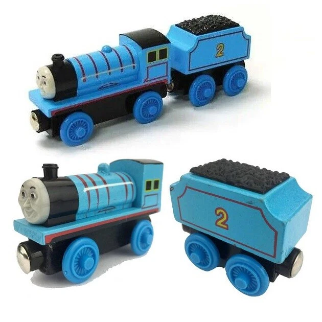 2PCS EDWARD THOMAS Der Tank Motor Tender Holz Magnetic Railway Zug ...