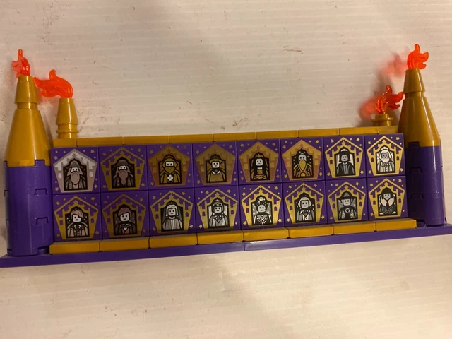 LEGO HARRY POTTER Chocolate Frog Tiles Cards plus Display stand £31.87 ...
