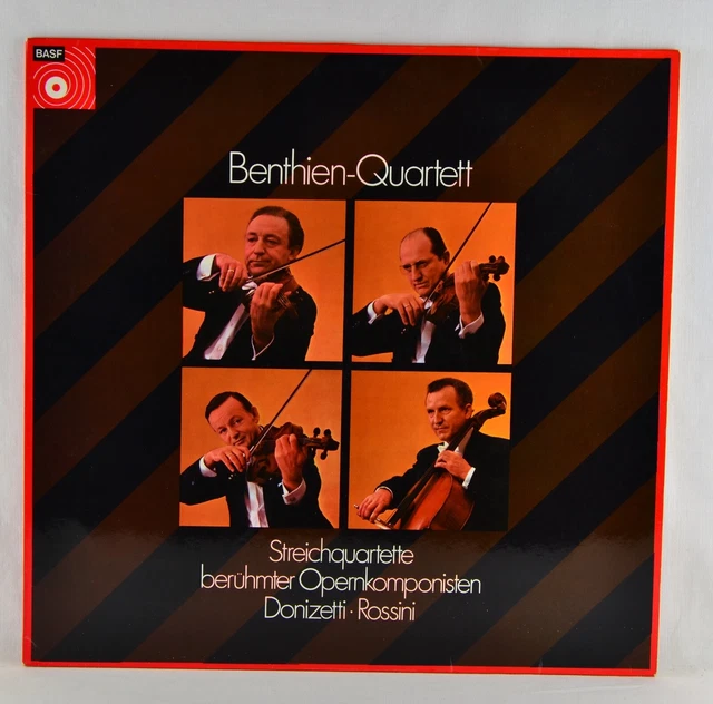 BENTHIEN QUARTETT - DONIZETTI & ROSSINI Streichquartette - BASF LP ...