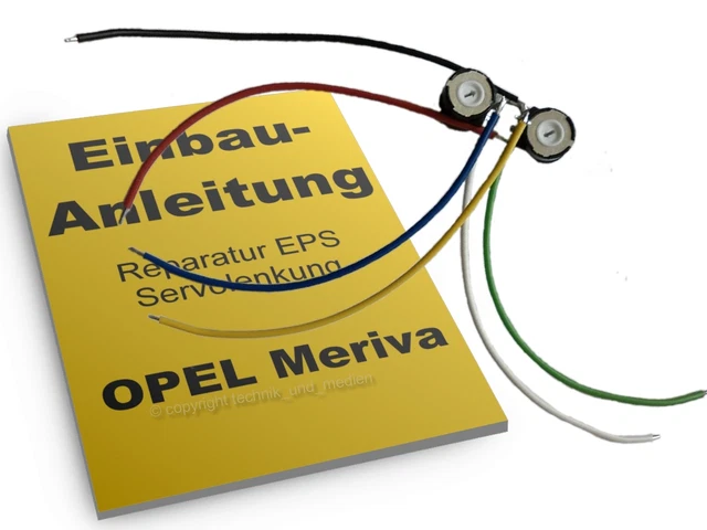 OPEL MERIVA A Servolenkung EPS Reparatursatz Lenkung Lenkhilfe Servo ...
