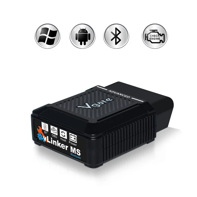 VGATE VLINKER MS BT3.0 OBD2 Diagnostic Scan Tool Code Reader for IOS/Android/PC EUR 74,26 ...