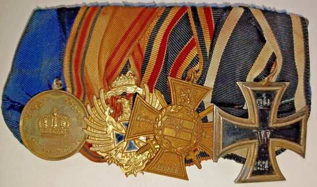 WW1 IRON CROSS Group of (4) Various German Medals, Mounted $696.00 - PicClick CA