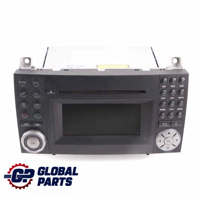 RADIO HEAD UNIT Mercedes SLK R171 CD Player Control Unit Module ...