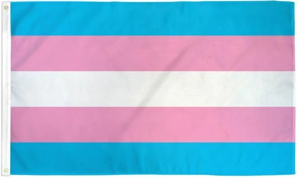 TRANSGENDER FLAG 3X5FT LGBTQIA LGBT Trans Pride Flag Transgender Pride ...