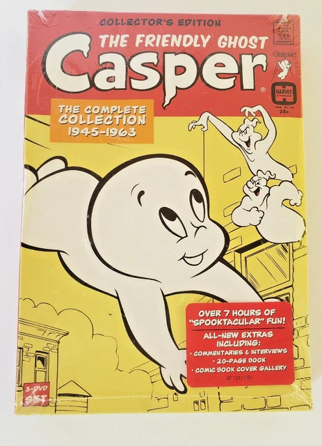 CASPER THE FRIENDLY Ghost DVD The Complete Collection 1945-1963 ...