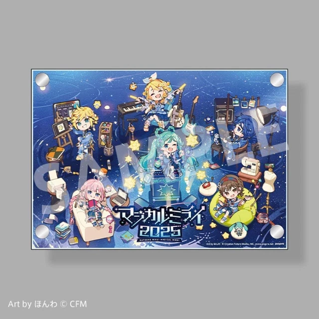 HATSUNE MIKU MAGICAL Mirai 2025 Limited Edition Acrylkarton enthalten ...