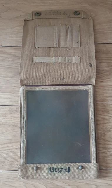 ORIGINAL WW2 BRITISH Army Officers Map Case 1944 Dated EUR 18,02 ...