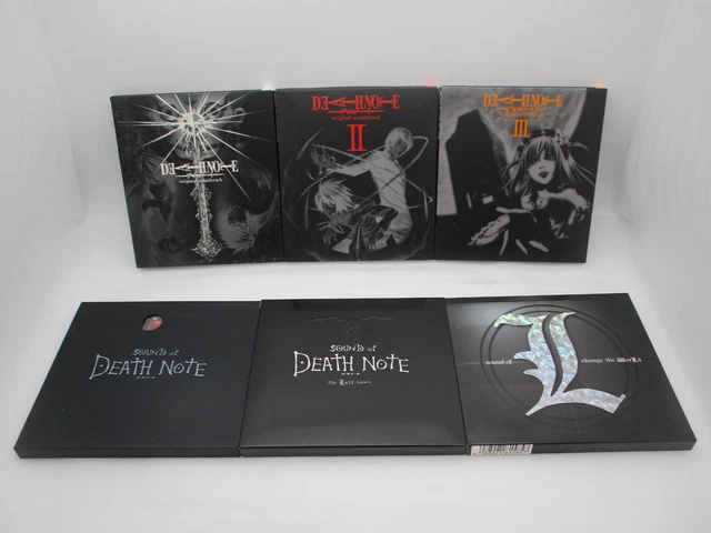 DEATH NOTE BANDE Originale I II III Son De Death Note L Change Le ...
