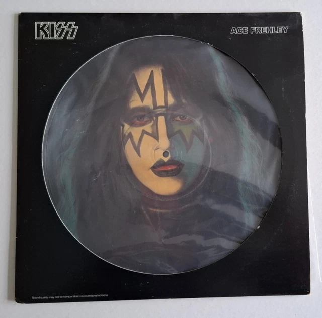 ACE FREHLEY - Kiss Vinyl Lp Usa Nbpix 7121 Picture Disc Un Clipped Copy ...