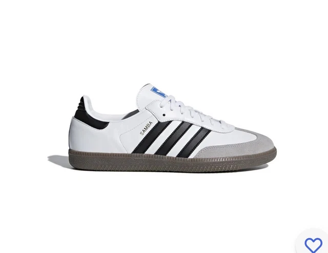NEW! ADIDAS SAMBA OG Cloud White Core Black Youth Size 10 $50.00 - PicClick