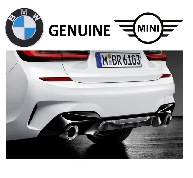 GENUINE BMW G20 G21 M Performance Rear Diffuser 51192455819. Carbon ...