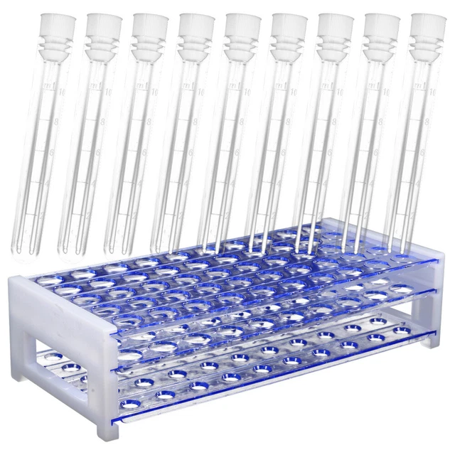 TEST TUBES SCALE Vial Container Sample Bottles Serological Test Tube £ ...