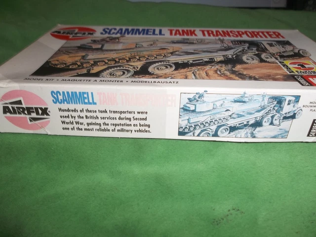 AIRFIX 1/76 Scale Scammel Tank Transporter £8.99 - PicClick UK