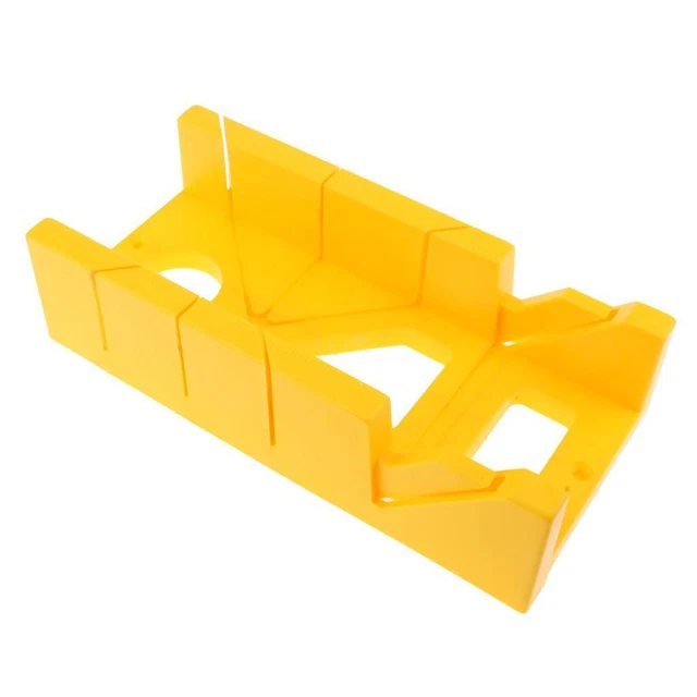 LARGE MITRE BOX Angle Saw Guide Sawing Miter Skirting Coving Wood £14. ...