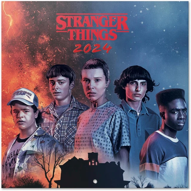 : CALENDARIO STRANGER Things 2024 Da Muro + Poster Regalo Incluso, 12 ...