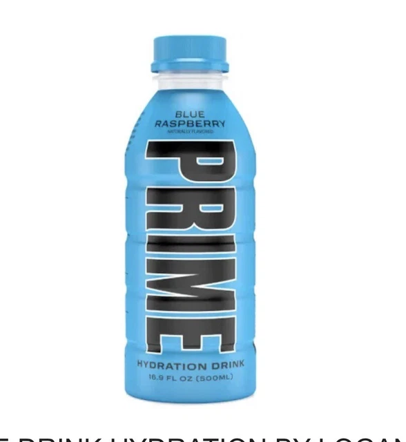 PRIME HYDRATION ENERGY Drink - Blue Raspberry, 500ml By Logan Paul And ...