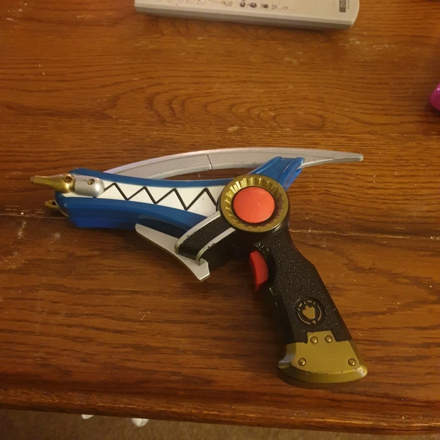 BANDAI POWER RANGERS Dino Thunder ThunderMax Laser Gun Sword cosplay £9 ...