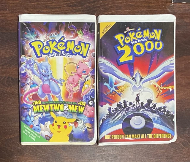 POKEMON THE FIRST Movie & 2000 VHS Tapes Lot £18.12 - PicClick UK