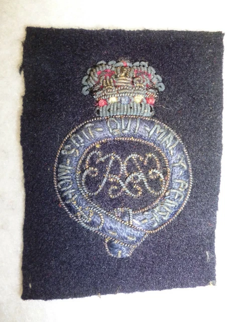 GRENADIER GUARDS WIRE Embroidered Shoulder Badge for Senior Ranks $25. ...