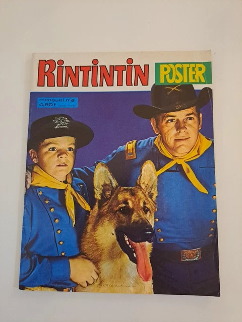 MAGAZINE RINTINTIN POSTER mensuel n°6 **** EUR 3,50 - PicClick FR