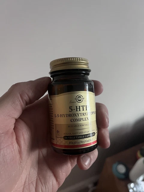 SOLGAR GRIFFONIA 5-HTP Complex vegetable capsules (30) BBE 01/2026 £11. ...