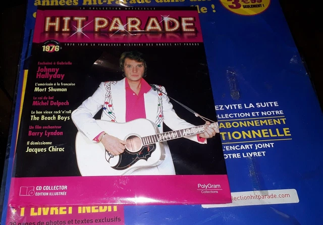 NEUF SCELLE HIT Parade Livre Et Cd Test Johnny Hallyday Michel Sardou ...