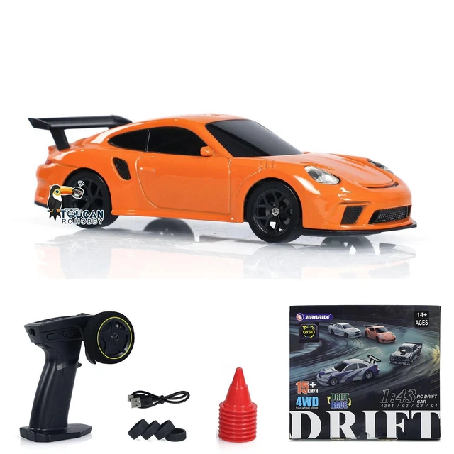 1:43 RTR RADIO Control Mini RC Drift Race Car Gyro RTR Vehicle Toy ...