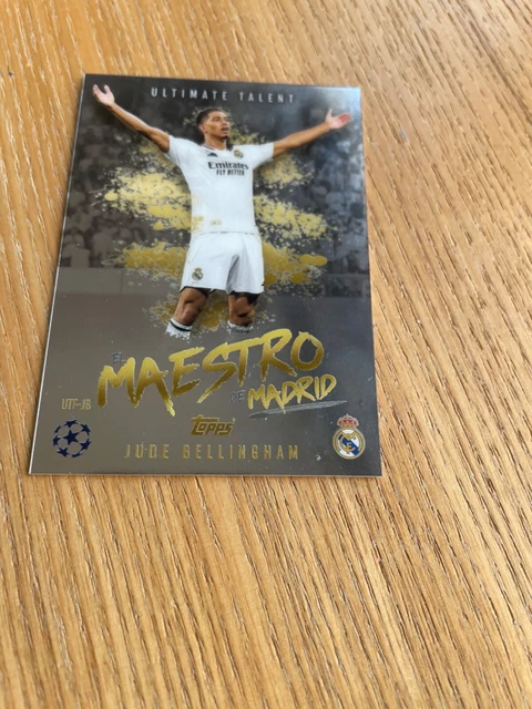 MATCH ATTAX JUDE Bellingham El Maestro Ultra Rare Card (Mint Condition ...