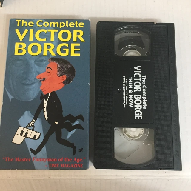 THE COMPLETE VICTOR Borge Then & Now VHS tape Ships Same Day With ...