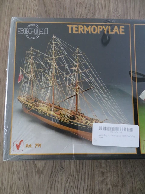 WOODEN MODEL SHIP Kit - Clipper Thermopylae 1:124 Scale - Modelli ...