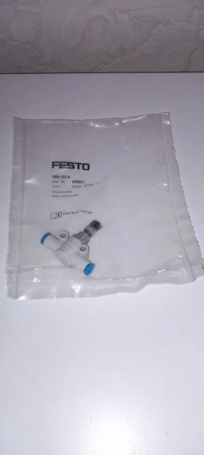 25 X DROSSEL-RÜCKSCHLAGVENTIL FESTO GRO-QS-4 EUR 50,00 - PicClick DE