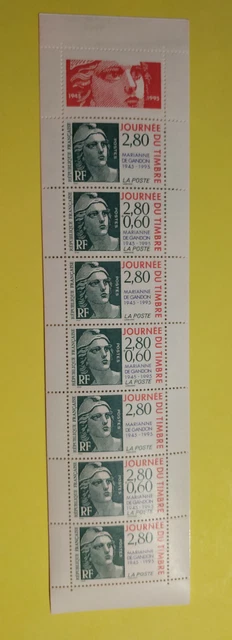 TIMBRES FRANCE CARNET journée du timbre 1995 croix rouge n° BC 2935 neuf** EUR 4,00 - PicClick FR