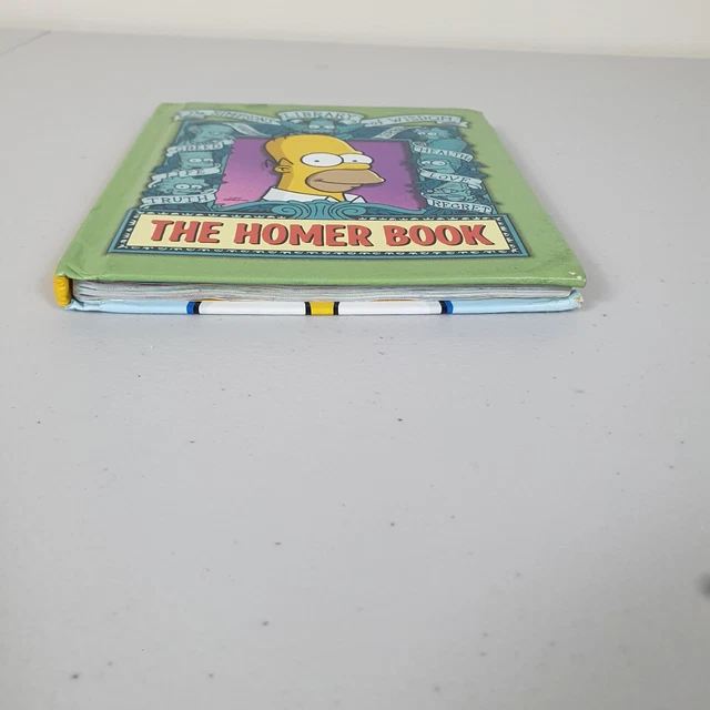 THE SIMPSONS HOMER Book Comic (The Simpsons Library of Wisdom) By Matt ...