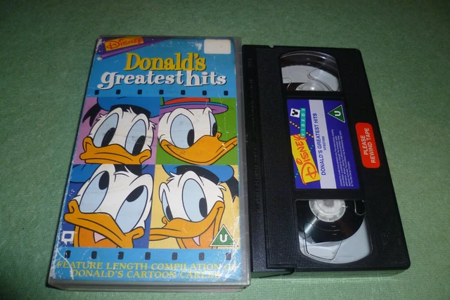 DISNEY DONALDS GREATEST Hits Video Pal Vhs X Rental £11.11 - PicClick UK
