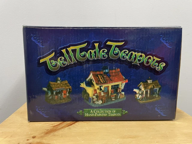 TELL TALE TEAPOTS: Hand Painted Teapots. Maggie Crotty’s Knitwear Shop ...