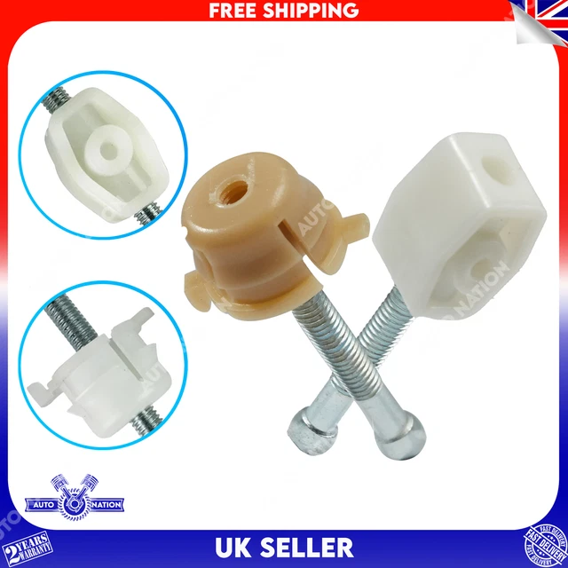 HEADLAMP ADJUSTING HEADLIGHT Adjuster Clip Screw Set For Vw Transporter ...