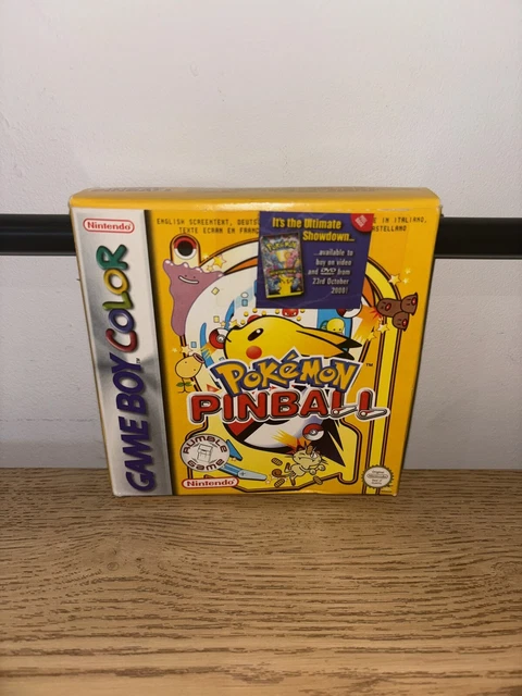 POKÉMON PINBALL GAMEBOY Color Boxed Complete EUR 71,10 - PicClick FR