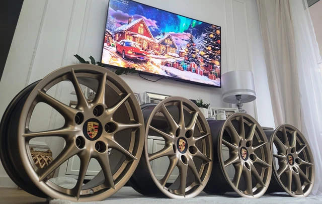 🇪🇺 🇩🇪 🇬🇧 Neodyme GOLD Porsche 911 996 993 964 Carrera II 10-spoke BBS £ ...
