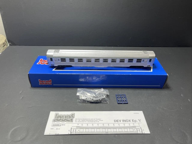 JOUEF 525000 HO Sncf Dev Inox B10 2E Classe Coach R.305 EUR 69,92 ...