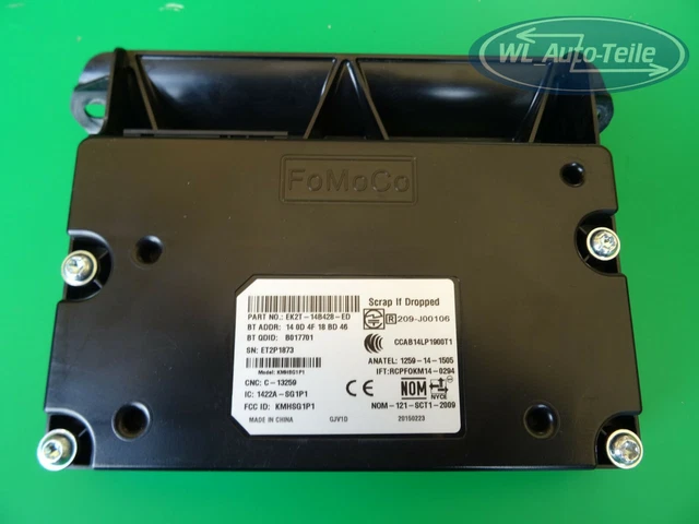 FORD TRANSIT TOURNEO Custom Control Unit Bluetooth Module Interface ...