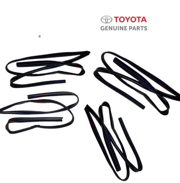 OEM TOYOTA LANDCRUISER HDJ81 FZJ80 Door Window Channel Bailey Rubber ...